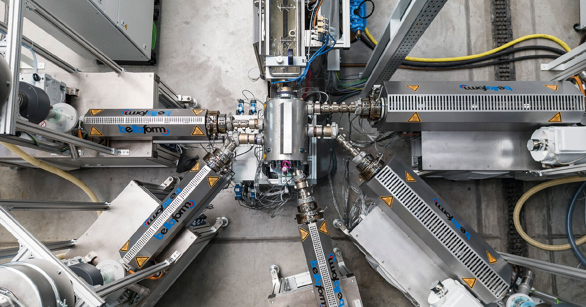 TPV tube extrusion line | Bellaform